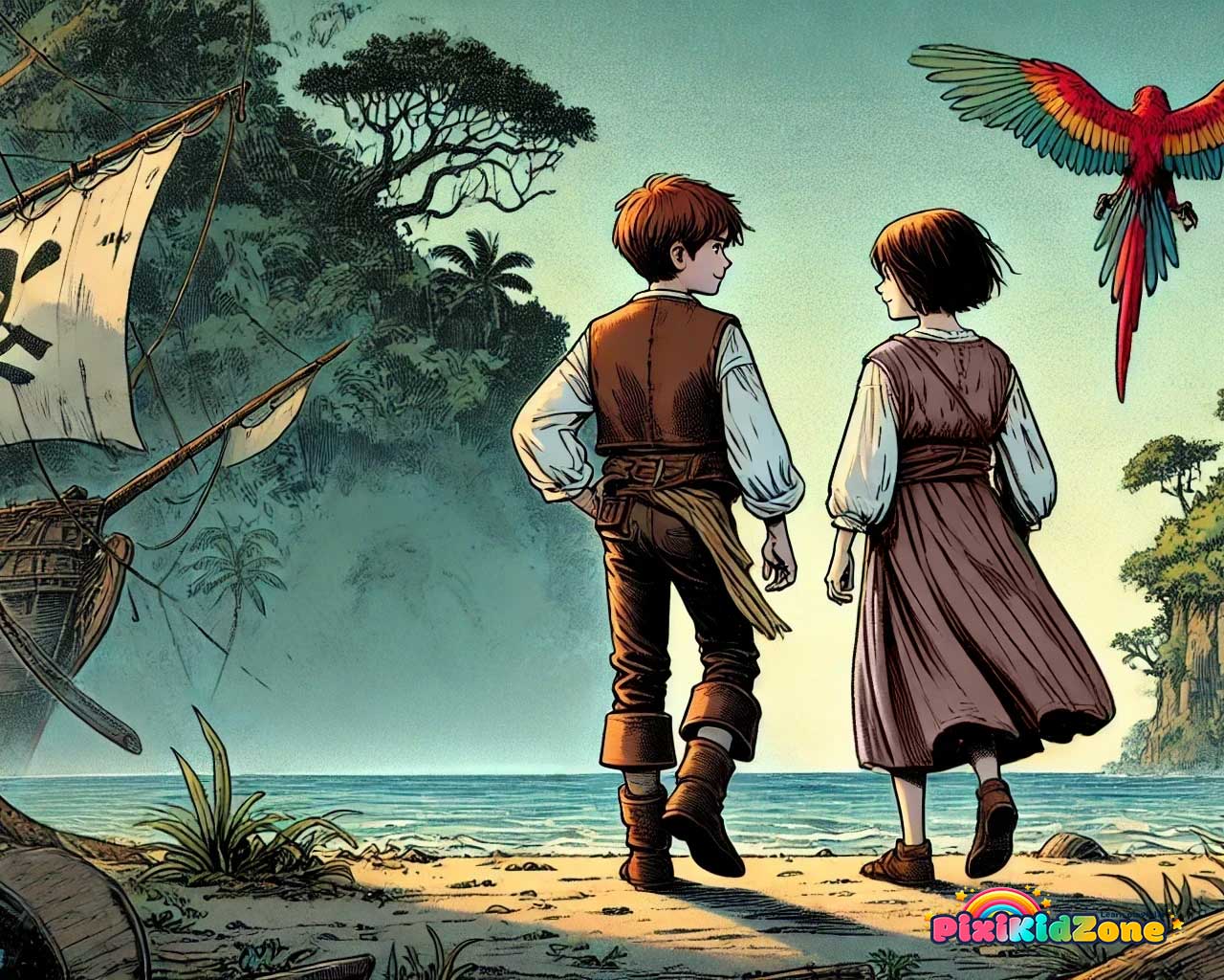 Secrets of the Pirate’s Island – Exciting Pirate Story